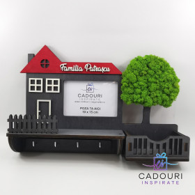 Suport Chei cu Licheni - Model 1 | cadouri-inspirate.ro